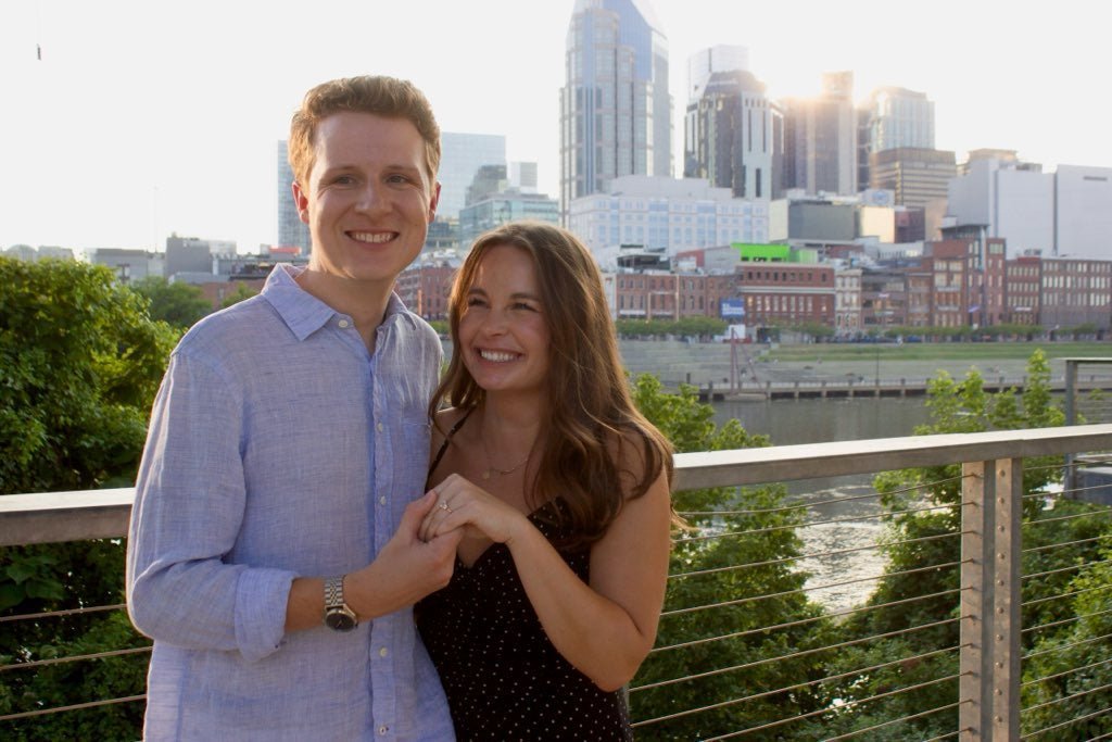 Hayden & Morgan’s Custom Engagement Ring in Nashville – Walton's Jewelry