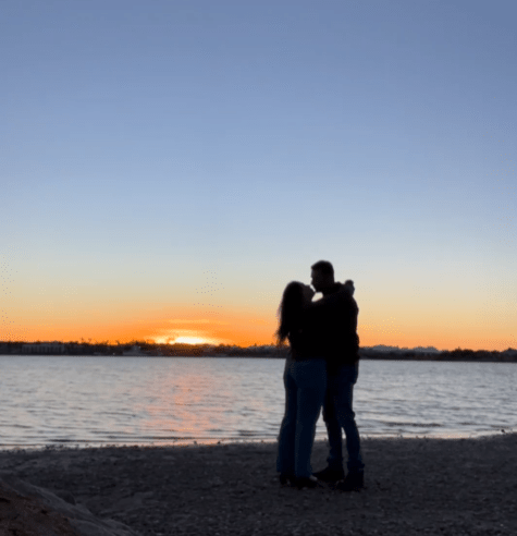 Isaac & Madison’s Sunset Proposal with a Dream Walton’s Ring – Walton's ...